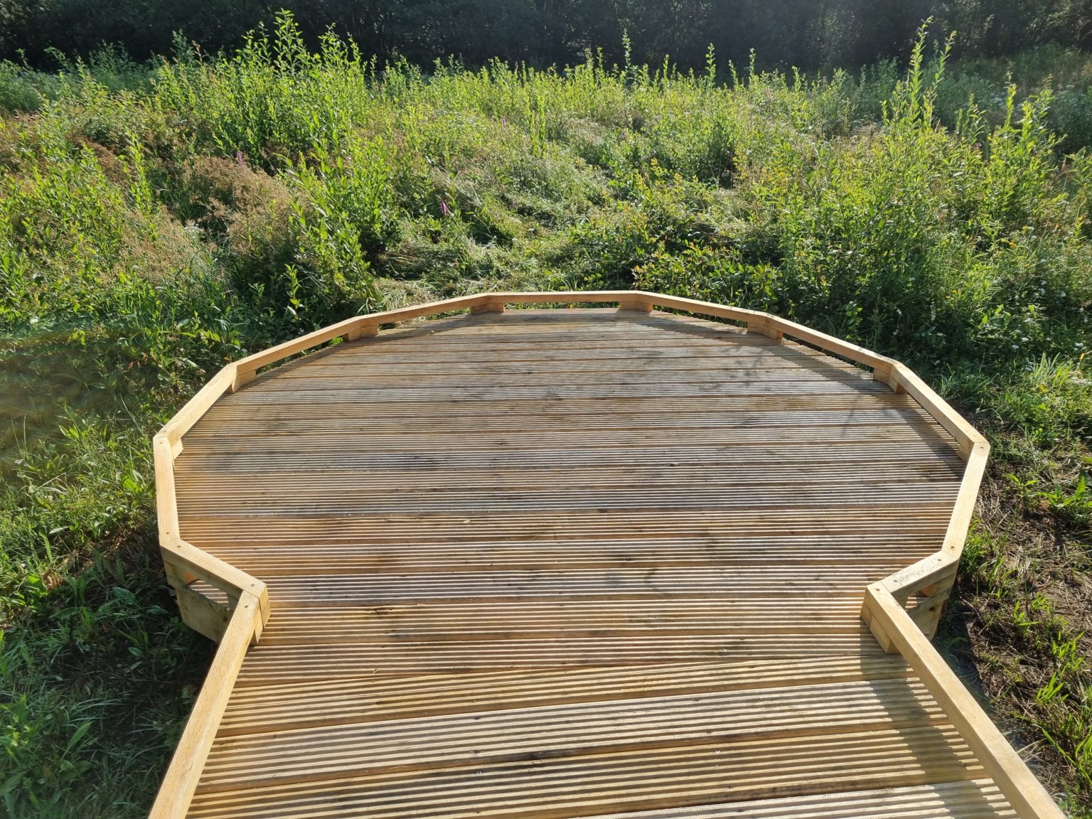 Platelage bois - Pont du Roi à Saint Émiland (71) par Dynamique ...